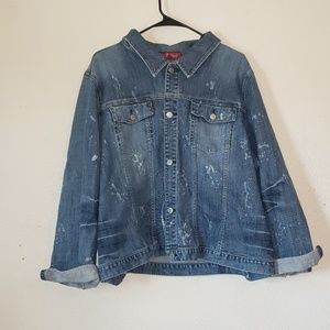 Seven7 | Jackets & Coats | Size 22 24 Jean Jacket By Seven7 | Poshmark